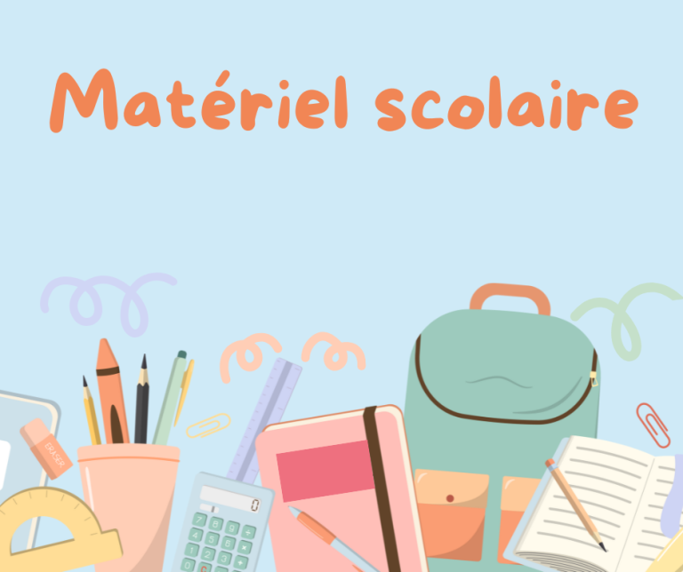 Matériel scolaire en ligne – Centre de services scolaire des Phares